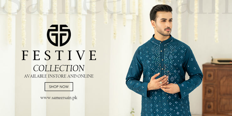 Men's Wear Online Shopping Store in Pakistan | Sameer Sain