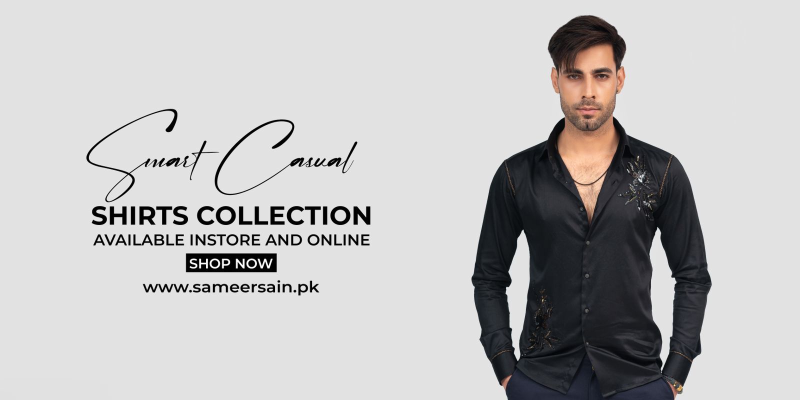 Men's Wear Online Shopping Store in Pakistan | Sameer Sain